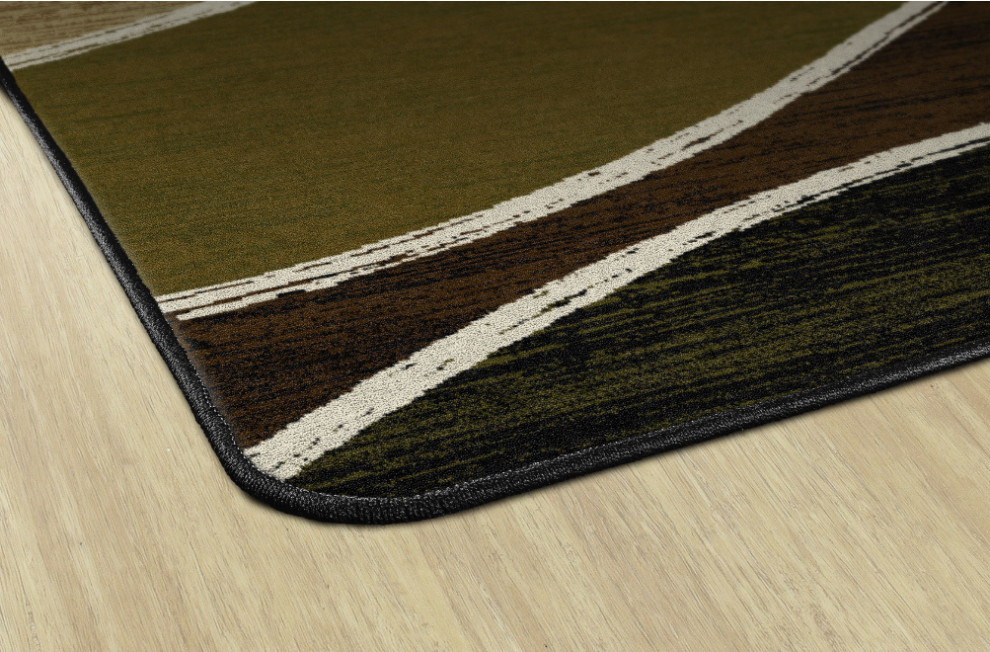 Flagship Carpets SM226-34A 6'x9' Waterford Green Classroom or Office ...