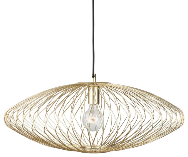 Astra Gold Metal Pendant Lighting - Contemporary - Pendant Lighting ...
