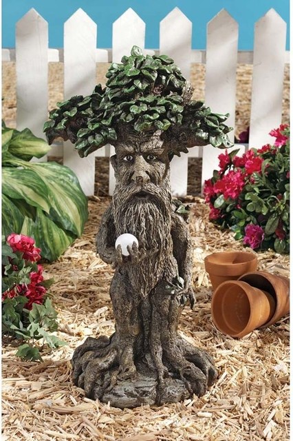 Treebeard Ent With Orb - Traditional - Garden Statues And Yard Art - by ...