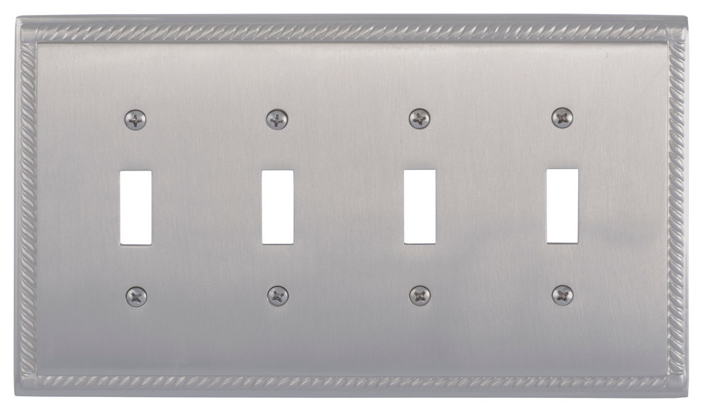 Georgian Quad Switch - Traditional - Switch Plates And Outlet Covers ...