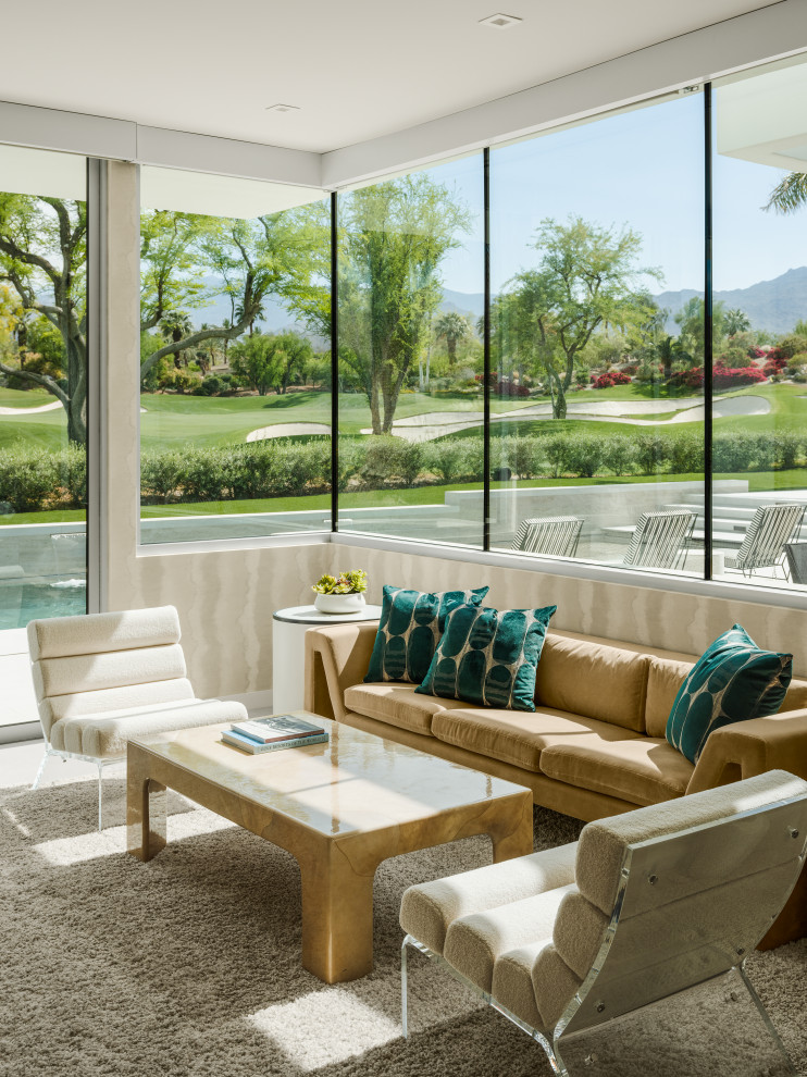 Indian Wells Contemporary - Modern - Sunroom - Los Angeles - by lauri ...