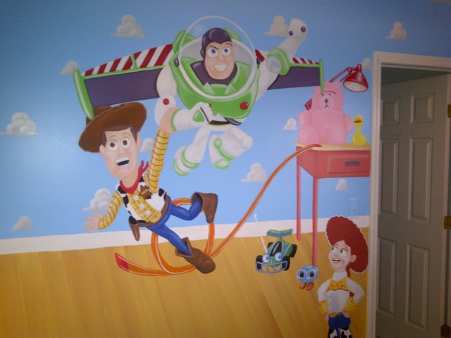 Toy Story Mural, kid's room Michigan - Detroit - by ML Murals ...