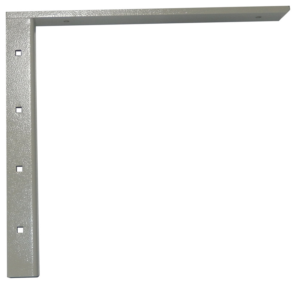 Concealed Flat Bracket, Set of 2, 18"x18" - Contemporary - Brackets ...