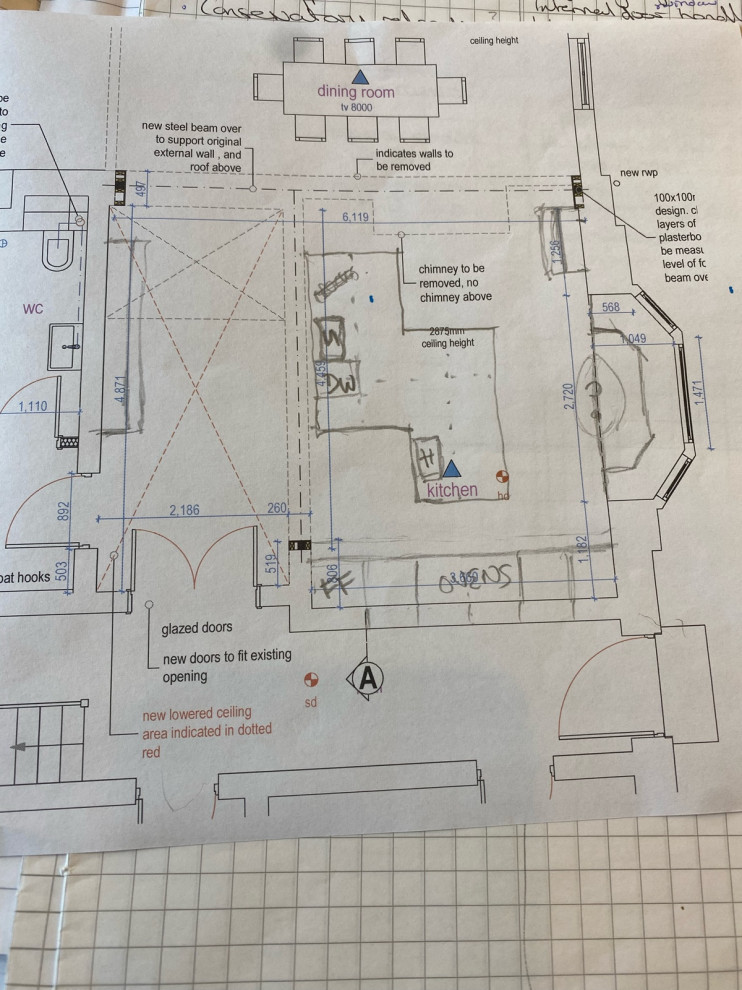 staggered kitchen islands | Houzz UK