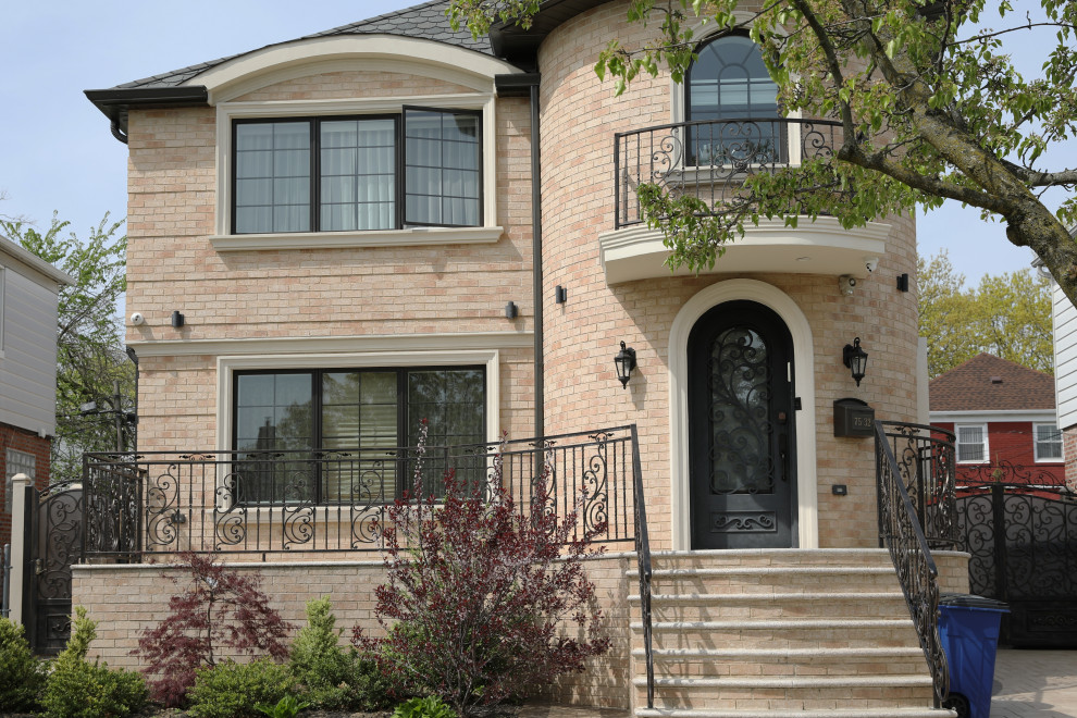 Nova Royal Series Wrought Iron Custom Exterior Doors - Transitional ...