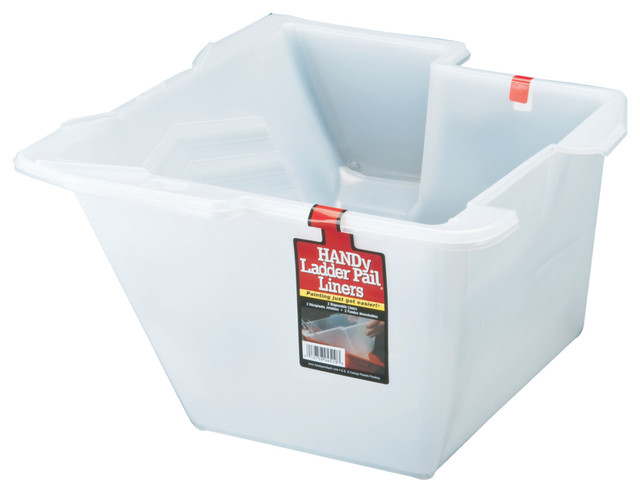 Handy Ladder Pail Liners, Set of 2 - Contemporary - Cleaning Buckets ...