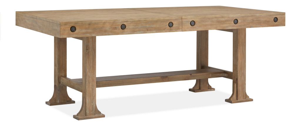 Trestle Dining Table - Farmhouse - Dining Tables - by Magnussen Home ...
