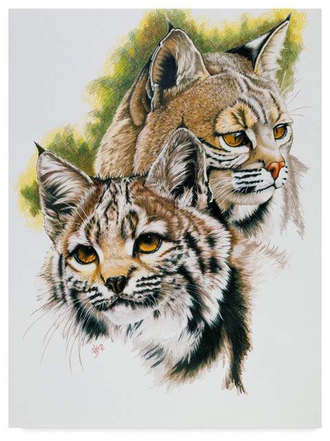 "In The Woods" by Barbara Keith, Canvas Art, 32"x24" - Contemporary ...