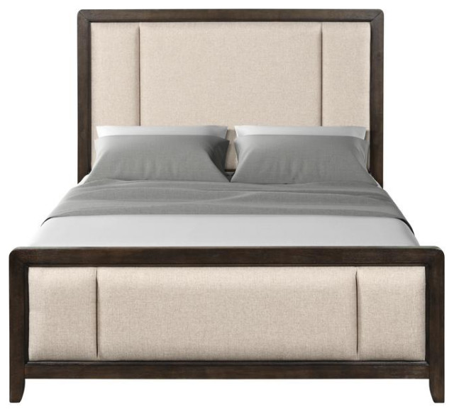 Fulton Queen Bed - Contemporary - Platform Beds - by Bison Commerce | Houzz