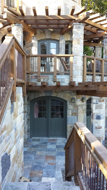 Slate Deck and stairs - Austin - by Designers Custom Floors LLC. | Houzz UK