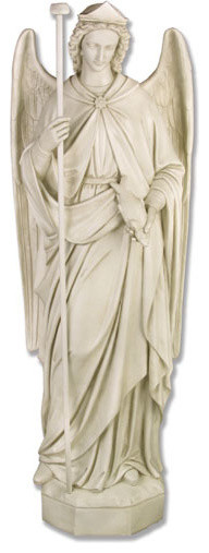 Saint Raphael The Archangel Garden Angel Statue - Traditional ...