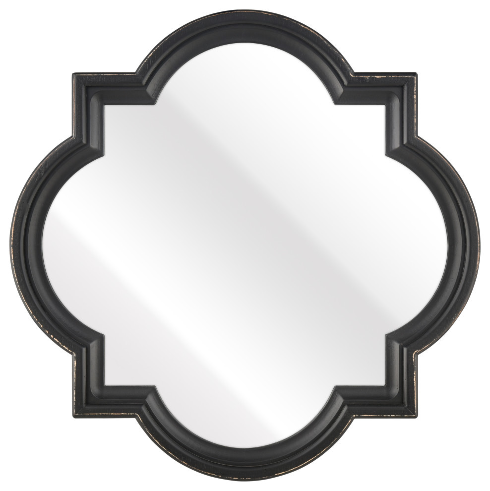 Ogee Mirror Black - Mediterranean - Wall Mirrors - by ELK Group ...