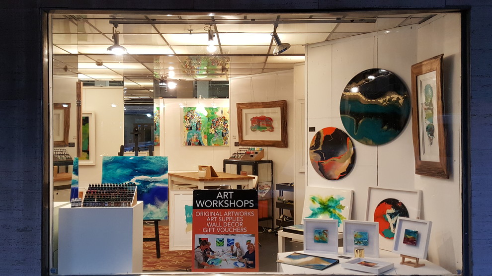 Studio Tour: A Painter’s View From on Top of the World