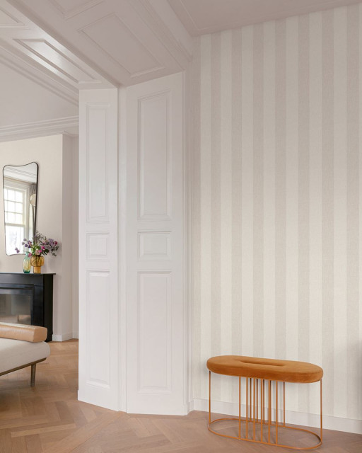 Simple Stripes Wallpaper, Double Roll - Transitional - Wallpaper - by ...