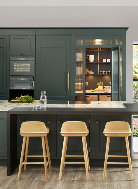 Studio Green - Transitional - Kitchen - Berkshire - by Snug Kitchens ...