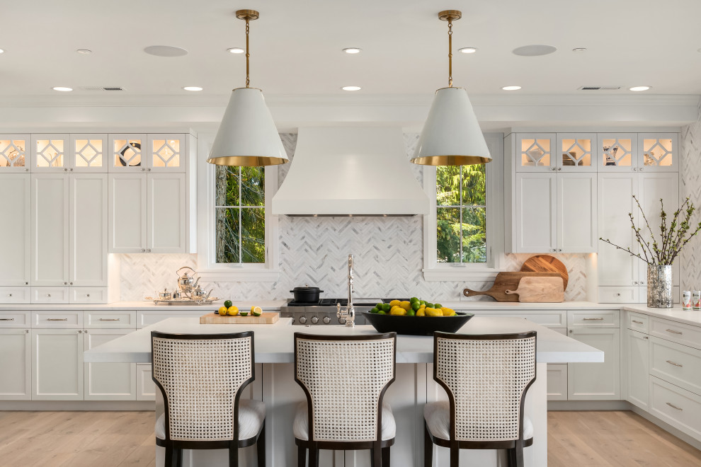 Beachy Farmhouse - Beach Style - Kitchen - Seattle - by MacPherson ...