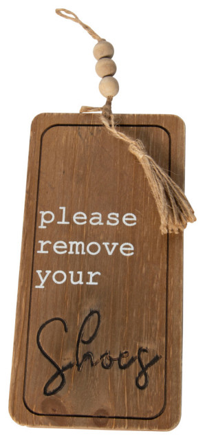 Wood Sign Shoes - Beach Style - Novelty Signs - by VIP International ...