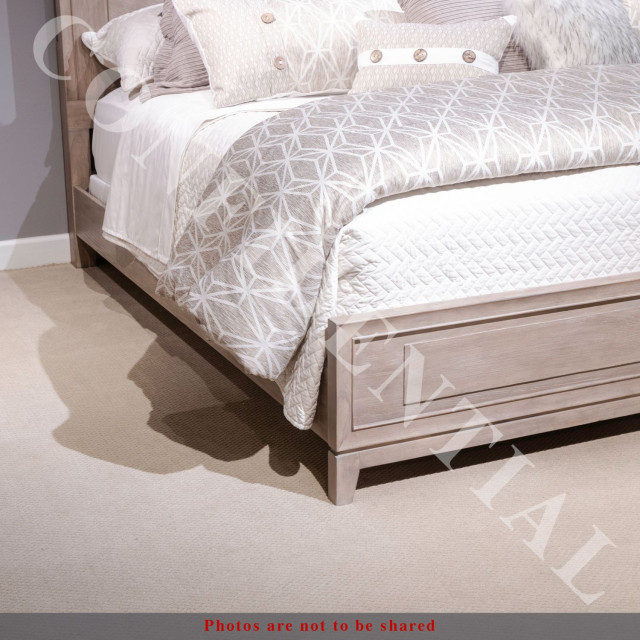 Elisabeth-Anne Cal King Panel Bed Rails - Transitional - Platform Beds ...