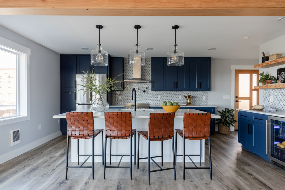 Coastal Craftsmen | Everett WA - Beach Style - Kitchen - Seattle - by ...