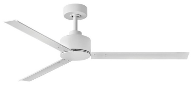 Hinkley Lighting Indy 56" Fan, Matte White With Wall Control 900956FMW ...