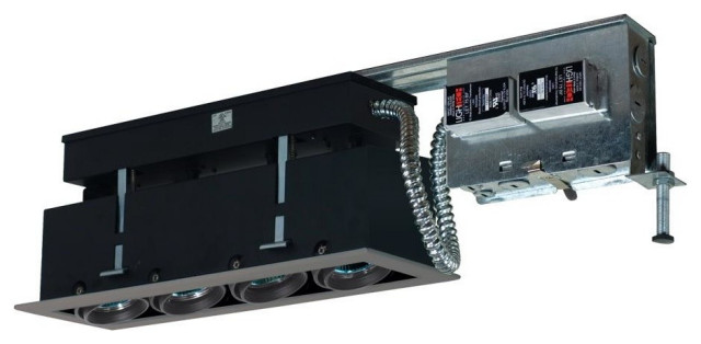 Jesco Lighting MMGR1650-4ESS Four Light Low Voltage Mini-ModuLinear ...