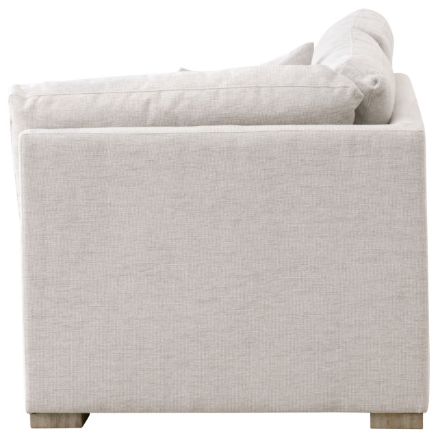 Clara Modular Left-Facing Chaise - Transitional - Indoor Chaise Lounge ...