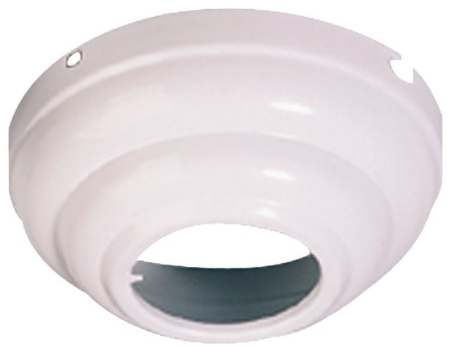 Visual Comfort Fan 5.25" Slope Ceiling Fan Adapter in White, 5.250 ...