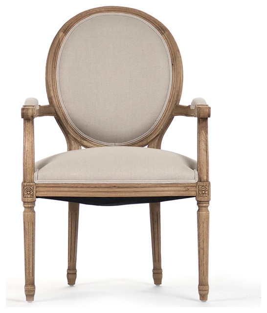 Medallion Arm Chair - Traditional - Armchairs And Accent Chairs - by ...