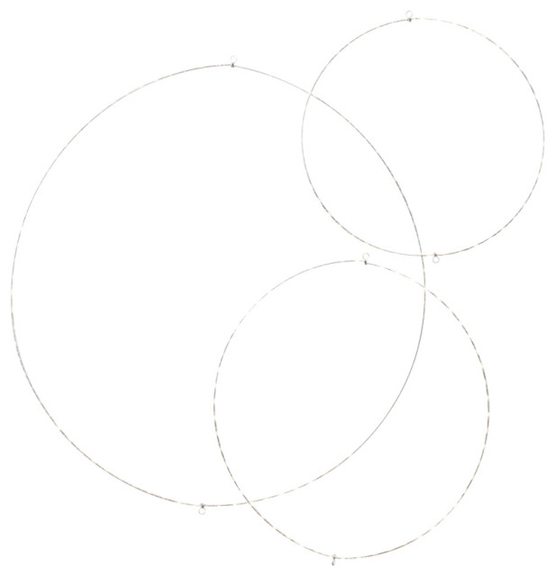 Set of 3, Battery Operated LED Rings - Holiday Lighting - by Gerson ...