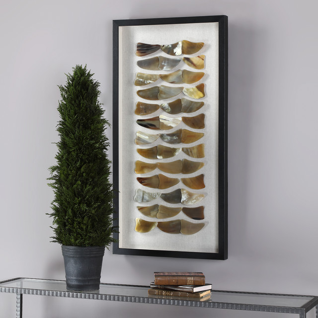 Uttermost Nadja Bone Shadow Box - Contemporary - Wall Accents - by ...