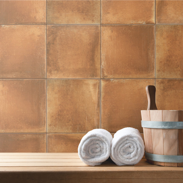Rustic Cotto Porcelain Floor and Wall Tile - Farmhouse - Wall And Floor ...