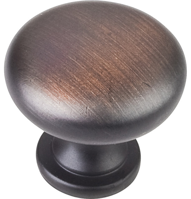 Elements 3910-DBAC Madison Cabinet Knob, Brushed Oil Rubbed Bronze - Transitional - Cabinet And ...