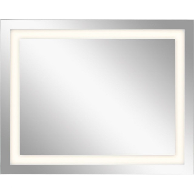 Elan Lighting Signature - 40 Inch Led Mirror, Mirror/Frosted Finish ...