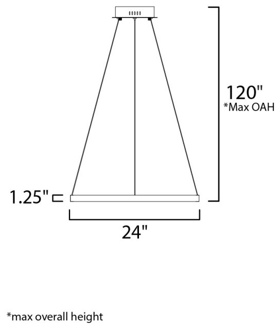 Groove 24" LED Pendant - Modern - Pendant Lighting - by The Lighthouse ...