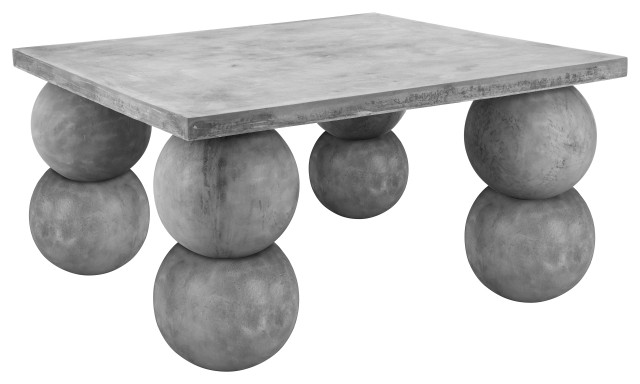 Dani Square Entryway Table, Large - Industrial - Console Tables - by ...