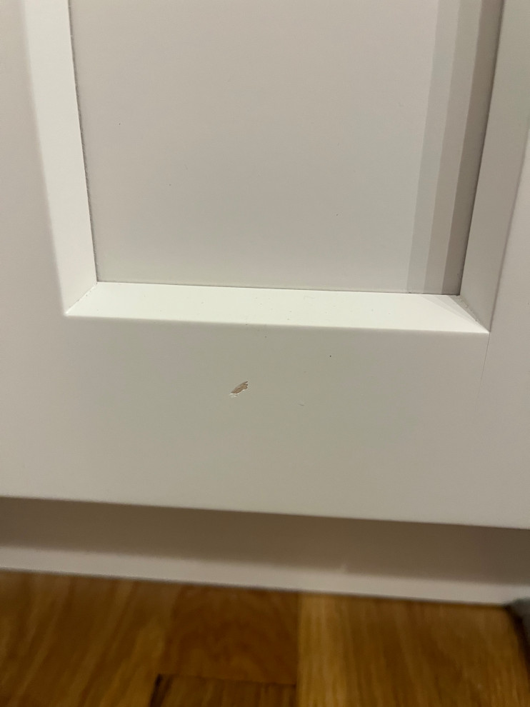 Cabinet damage