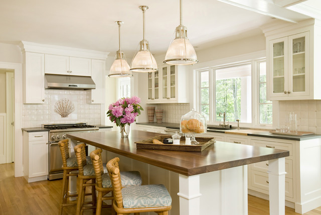 A Beautiful Home in Wellesley, Mass - Traditional - Kitchen - Boston ...
