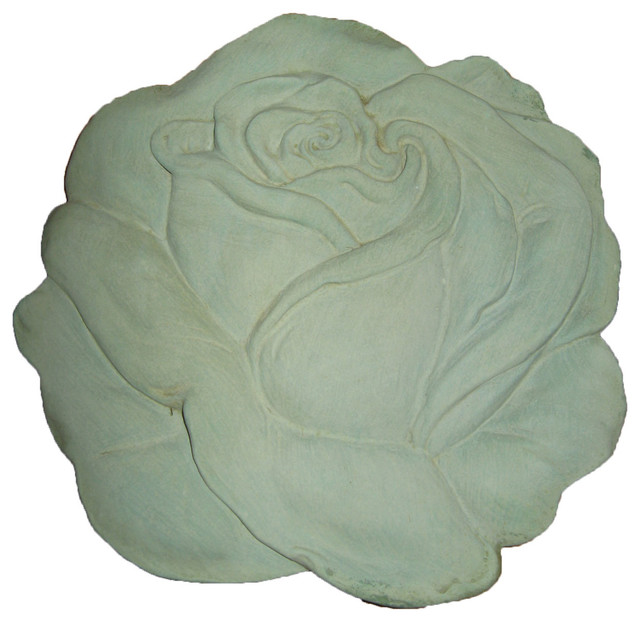 Rose Stepstone Garden Statue - Contemporary - Garden Statues And Yard ...