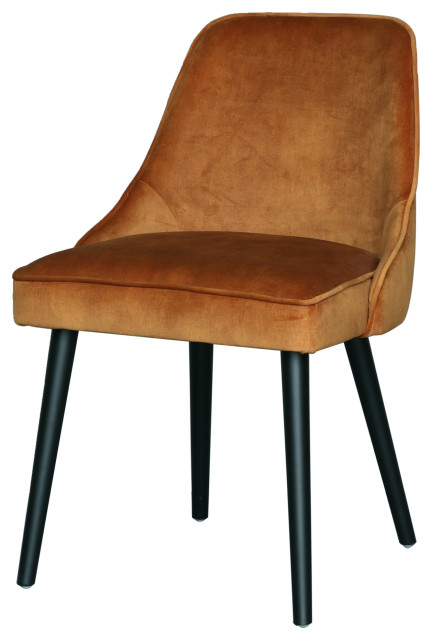 Contemporary Harmony Dining Chair Burnt Orange - M2 - Orange ...