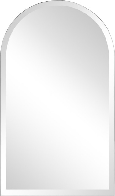 Frameless Arched Mirror - Contemporary - Wall Mirrors - by HedgeApple ...