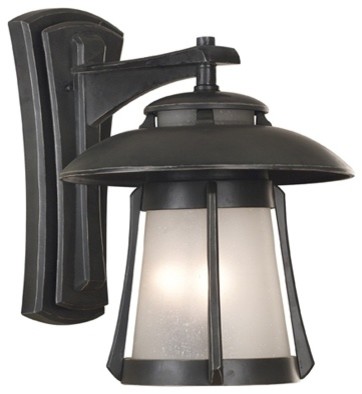 Kenroy Home Laguna Large Wall Lantern EP Ebony Pearl Finish - 3191 ...