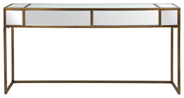 Reflect Mirrored Console Table - Contemporary - Console Tables - by ...