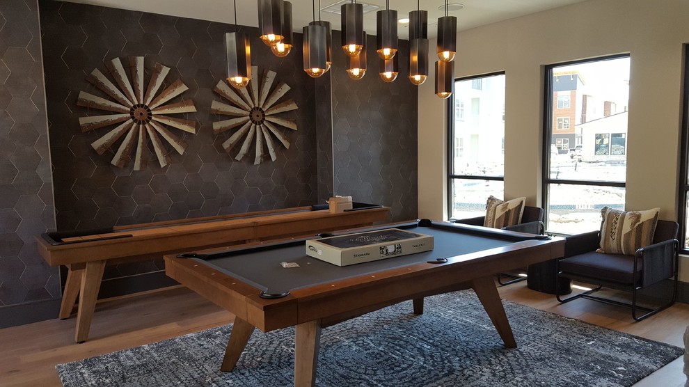 Dallas Contemporary Game Room - Contemporary - Family Room - Dallas ...