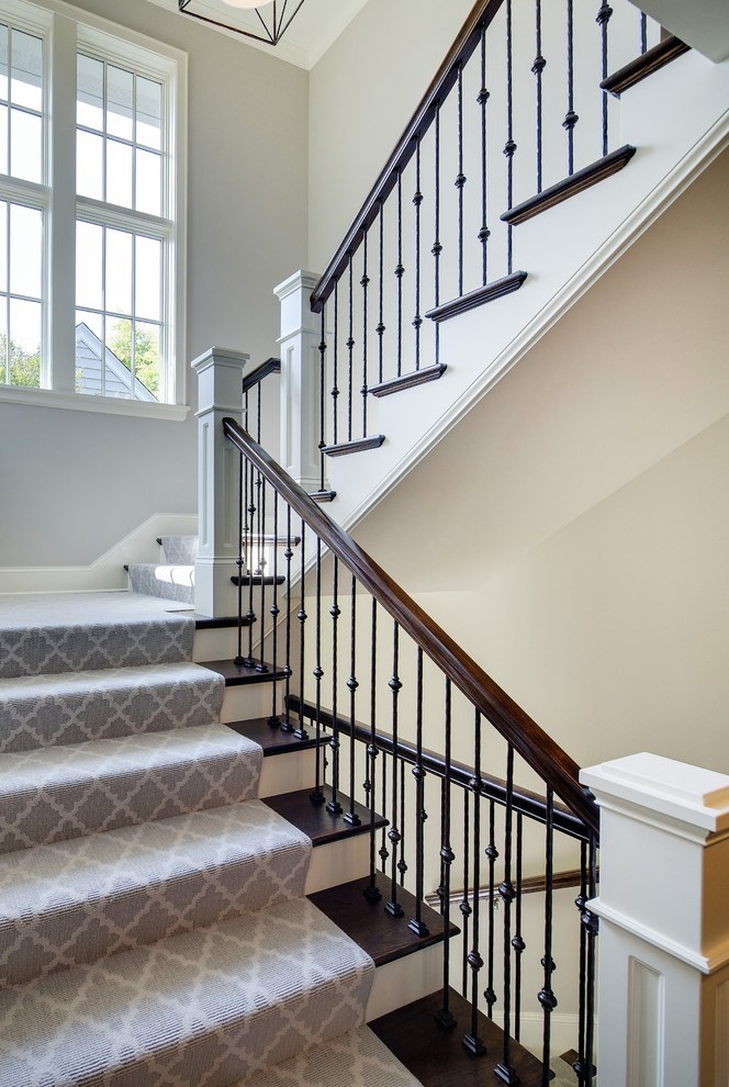 Classic Urban Home - Transitional - Staircase - Minneapolis - by Great ...