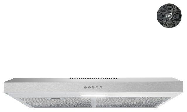 Streamline 30" Raffaele Convertible Undermount Range Hood, Stainless ...