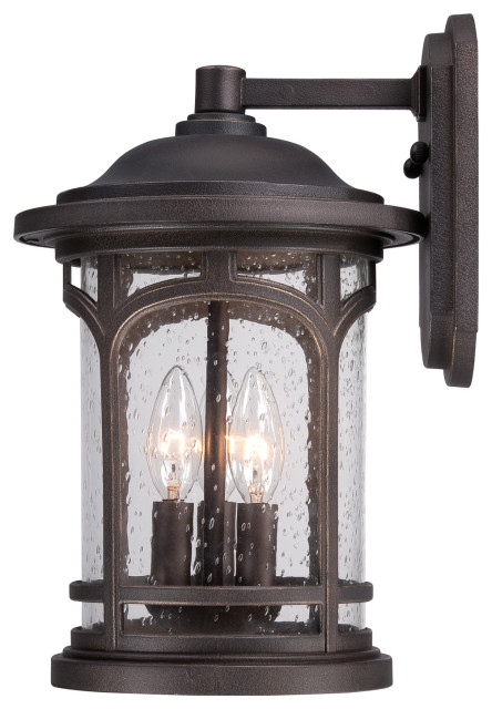 Luxury Rustic Bronze Outdoor Wall Light, Medium, UQL1103, Sydney ...