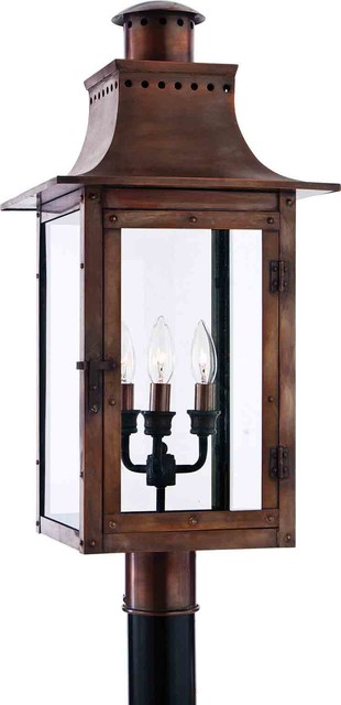 Rustic Lamp Post Designs
