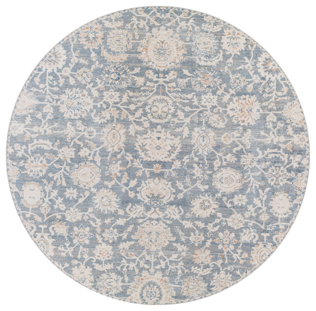 Amore Area Rug, 8 Ft Round - Traditional - Area Rugs - by Lighting New ...