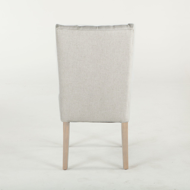 Chloe Natural Dining Chair, Set of 2 - Transitional - Dining Chairs ...