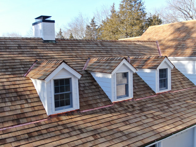 Weston, CT Taper Sawn Cedar - Craftsman - Exterior - New York - by ...
